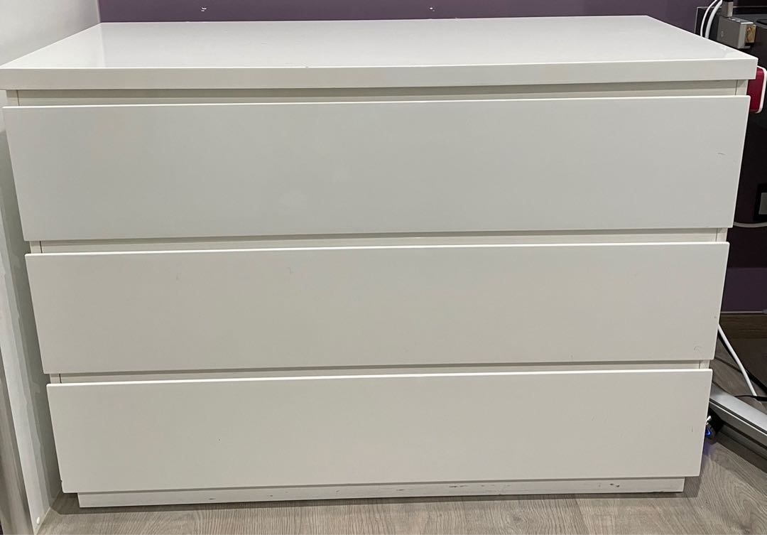 ikea 3 drawer cabinet (collect latest by tmr), Furniture & Home Living ...