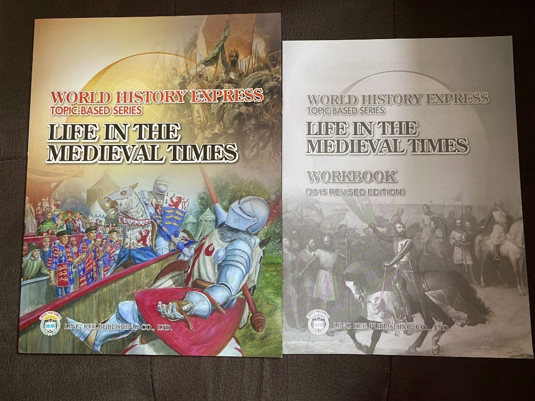全新 life in the medieval time new history express, 興趣及遊戲, 書本 & 文具, 小朋友書 ...