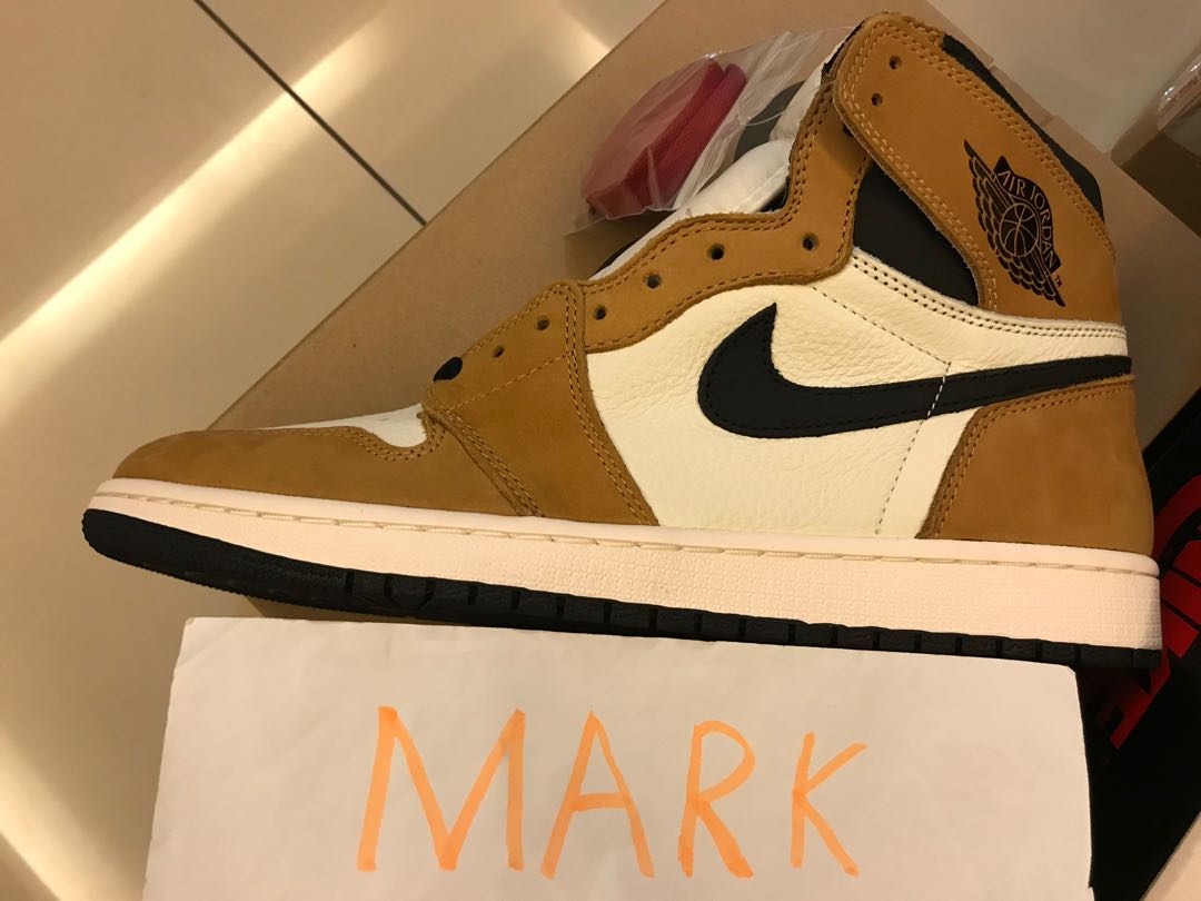 Air jordan 1 Aj1 Rookie of the year ROTY UK9.5, Men's Fashion, Footwear ...