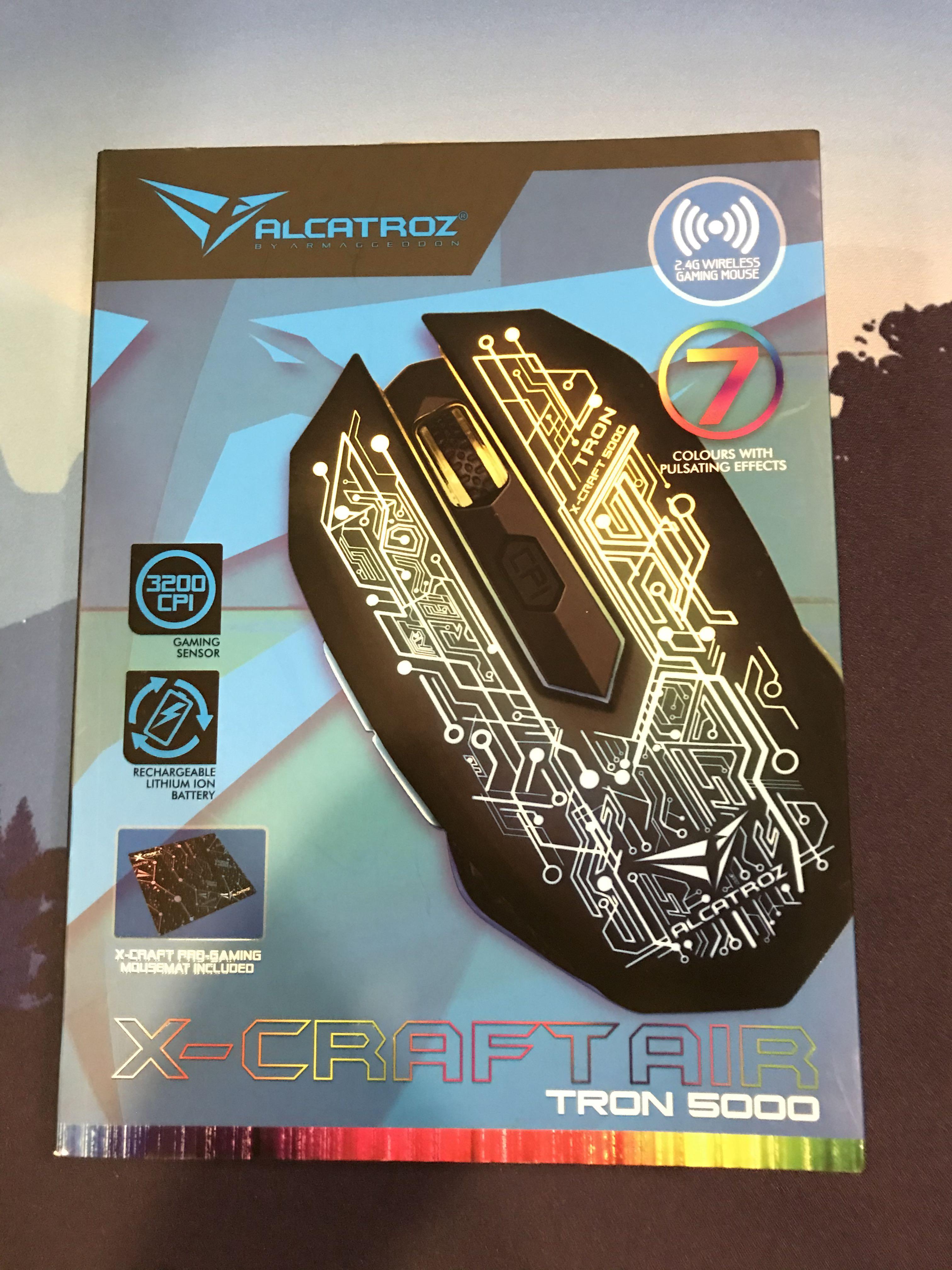 Alcatroz Gaming mouse Tron 5000, Computers & Tech, Parts & Accessories ...