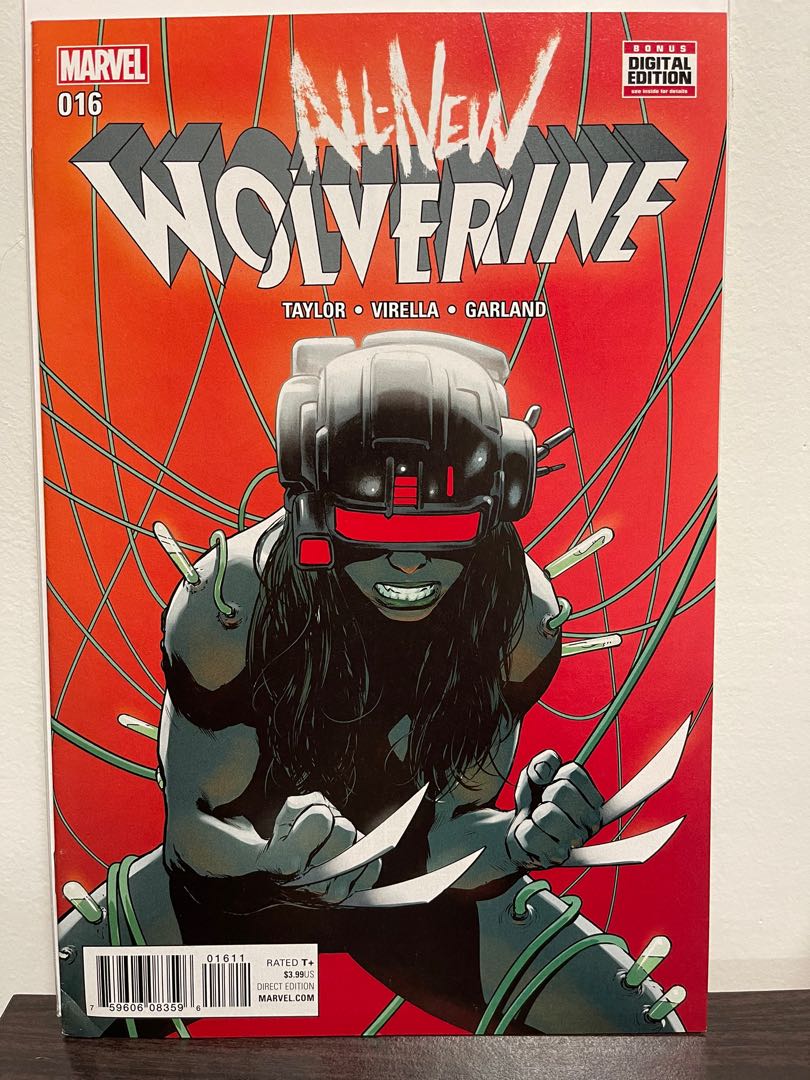 ALL-NEW WOLVERINE #16 ( X-23 WEAPON-X COVER ) - MARVEL COMICS, Hobbies ...