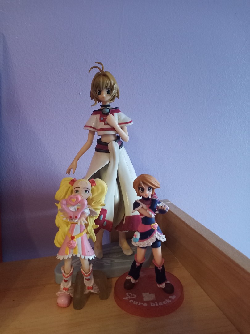 Anime figure set (Cardcaptor and Pretty Cure), Hobbies & Toys, Toys ...