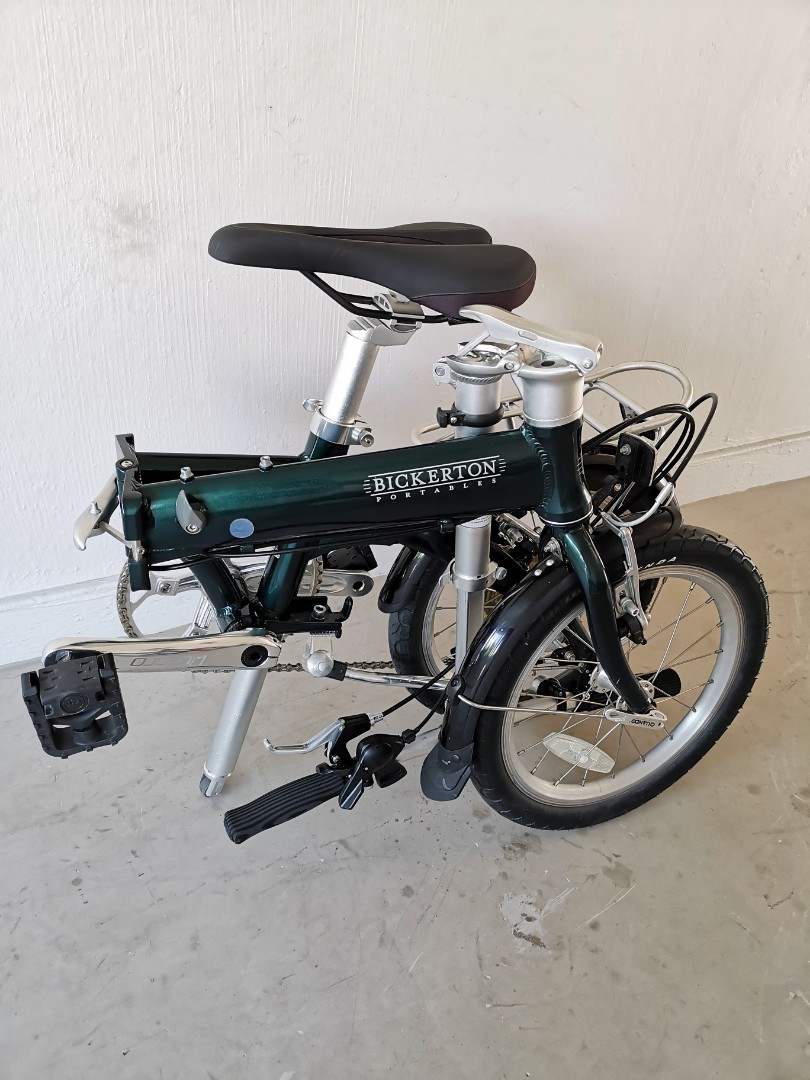 Bickerton Pilot 1406 Folding Bike British Racing Green, Sports ...