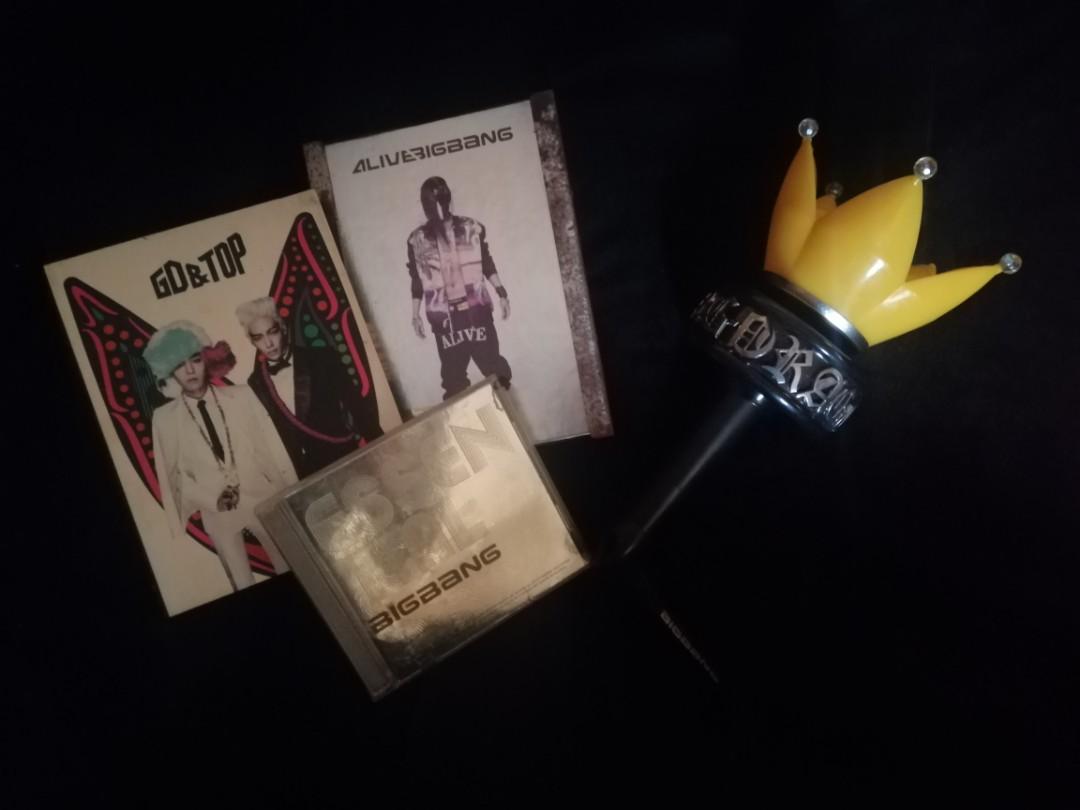 Bigbang VIP Package (Lightstick + GD Light Ring + Album), Hobbies ...