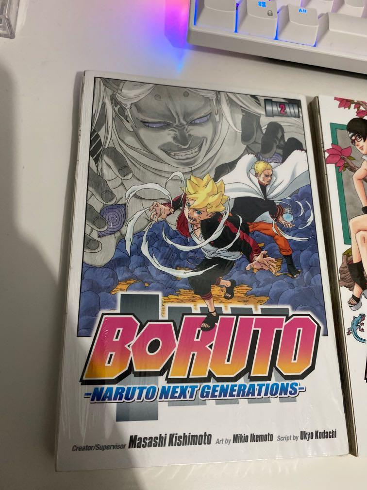 Boruto Manga Vol 1 & 2 Set, Hobbies & Toys, Books & Magazines, Comics ...