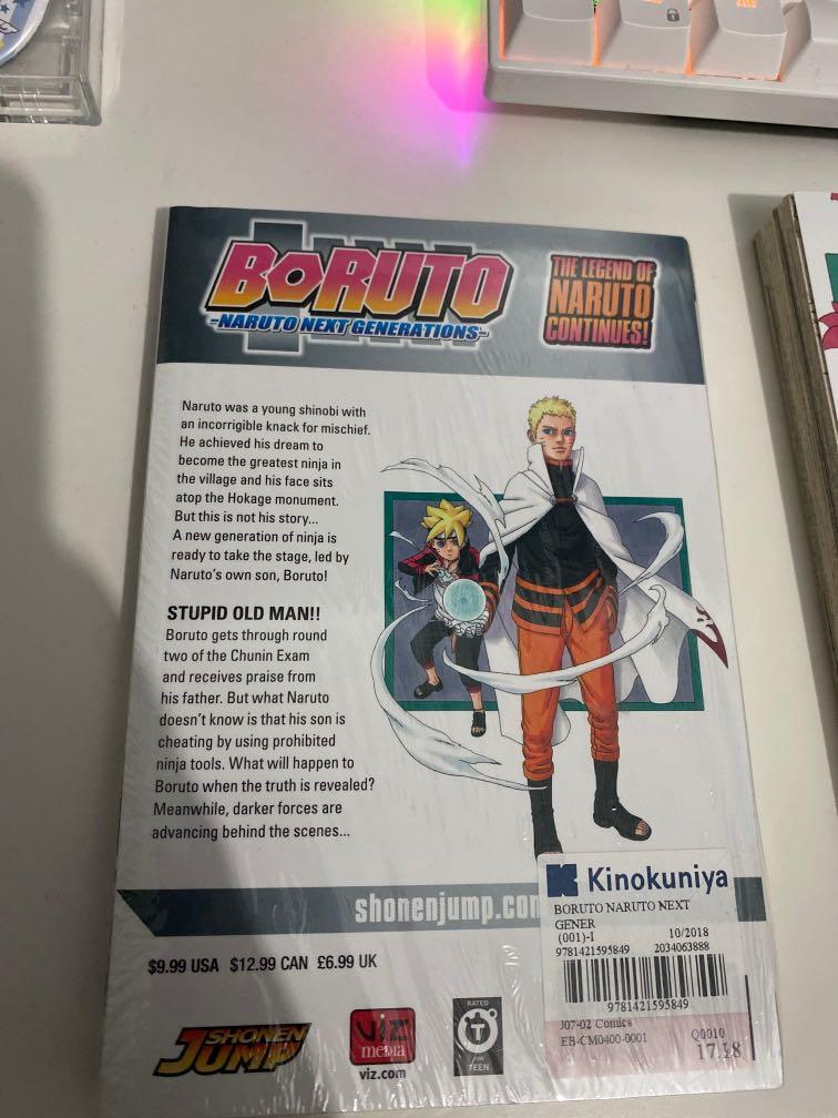 Boruto Manga Vol 1 & 2 Set, Hobbies & Toys, Books & Magazines, Comics ...