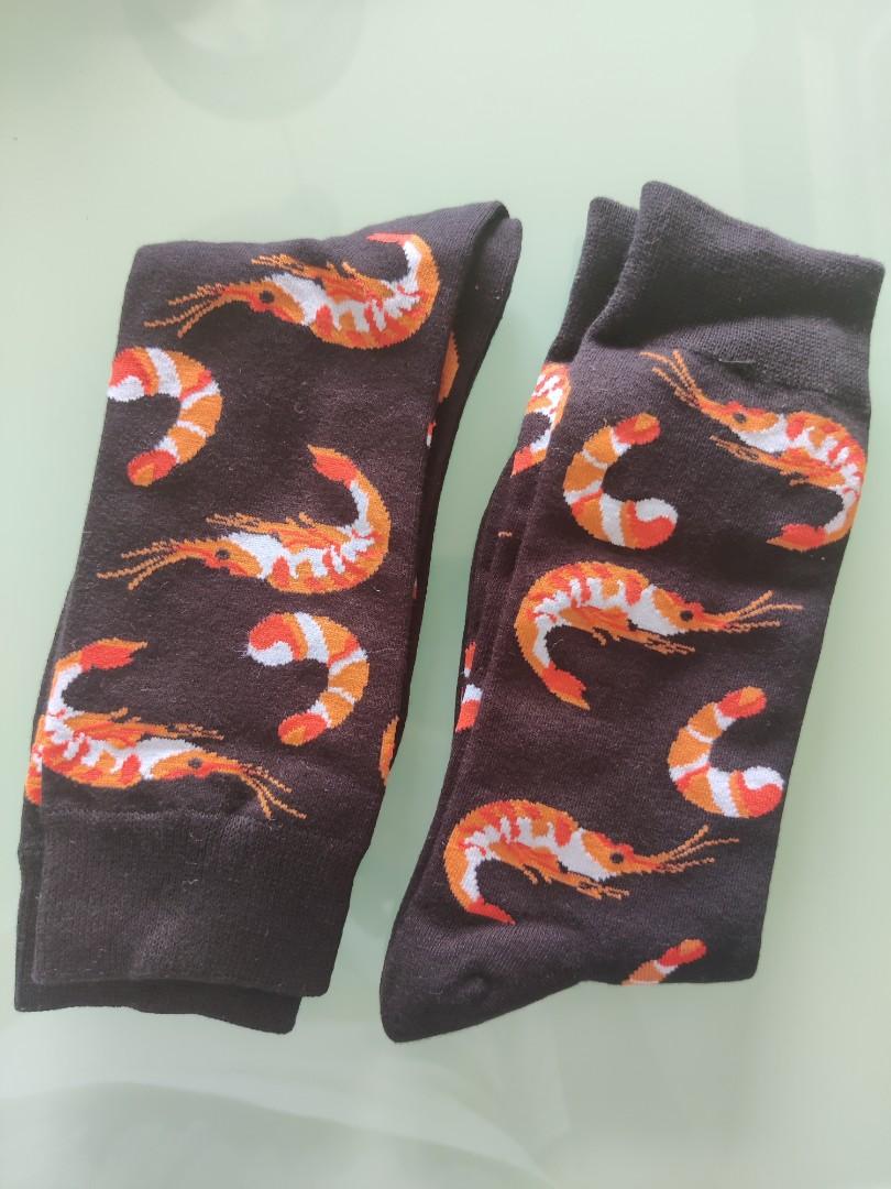 Brand new shrimp socks for sale, Men's Fashion, Watches & Accessories ...