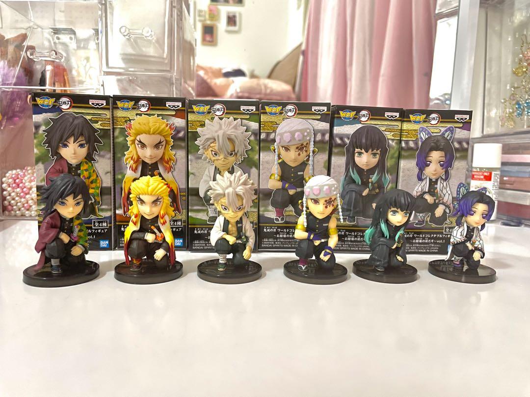 Demon Slayer WFC Figure Set (Bandai) Kimetsu No Yaiba, Hobbies & Toys ...