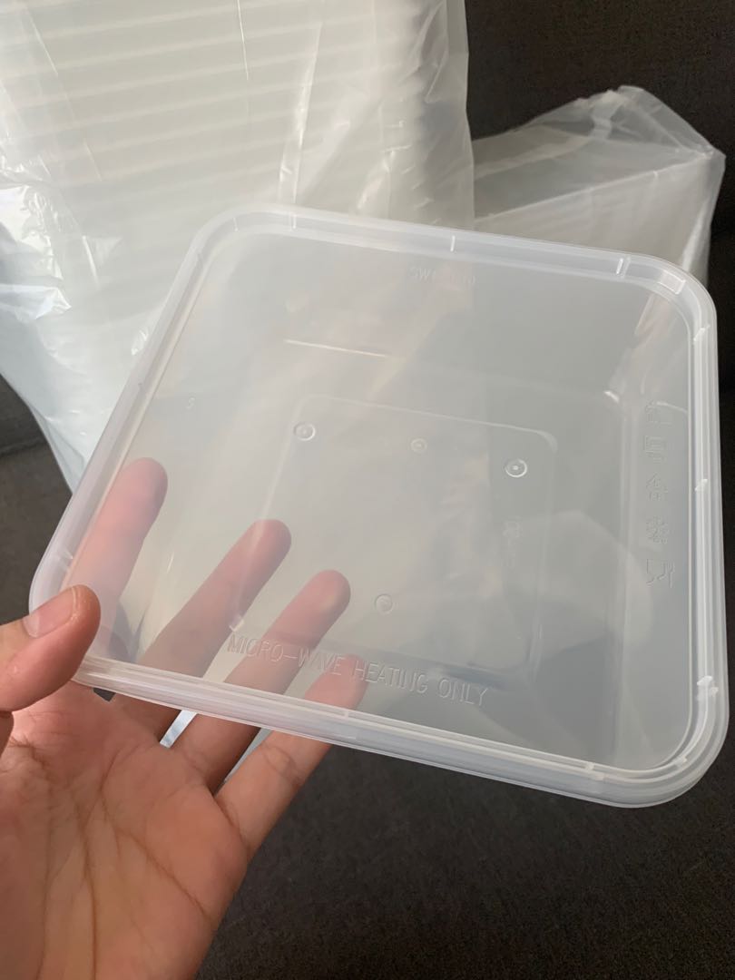 Disposable Plastic Container SW-SQ1, Furniture & Home Living ...