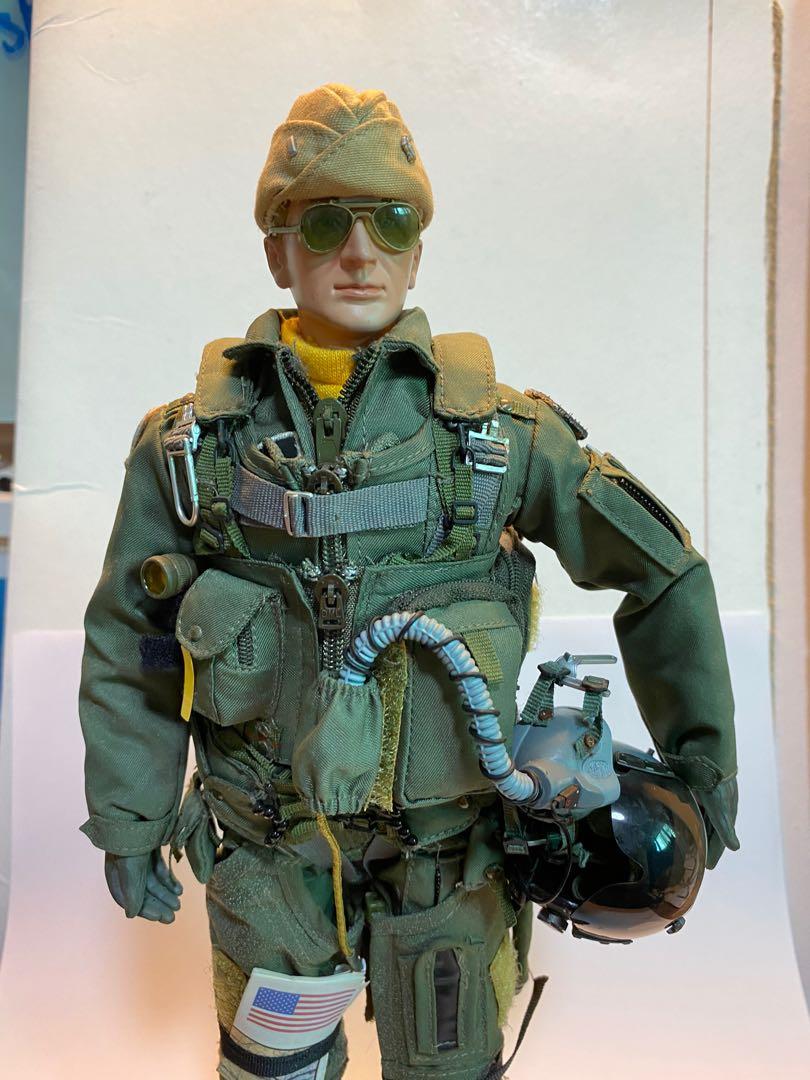 Dragon Models (DML) 1/6 Scale US Fighter Pilot, Hobbies & Toys, Toys ...