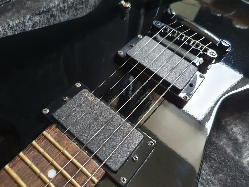 Epiphone 1984 Explorer EX Electric Guitar, Ebony, Hobbies & Toys, Music ...