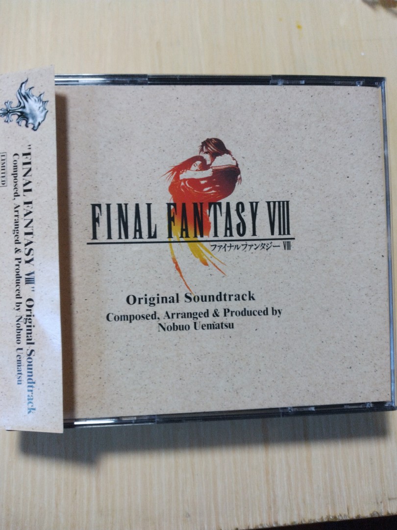 Final Fantasy VIII Original Soundtrack,4 DISC, 興趣及遊戲, 收藏品及紀念品, 明星周邊 ...