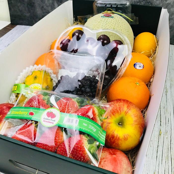 Fresh Fruit Gift Box, Food & Drinks, Fresh Produce on Carousell