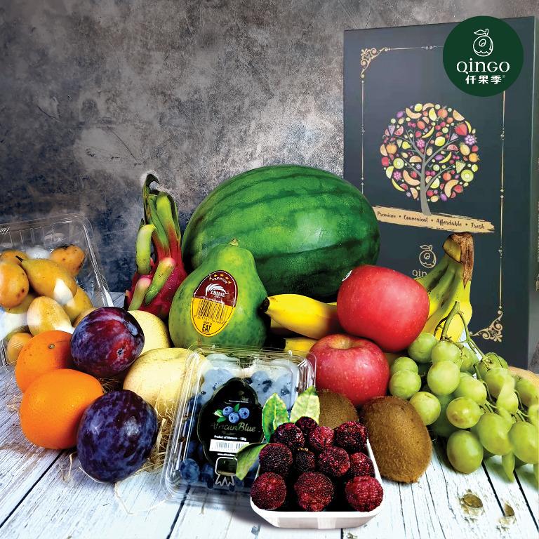 Fresh Fruit Gift Box, Food & Drinks, Fresh Produce on Carousell