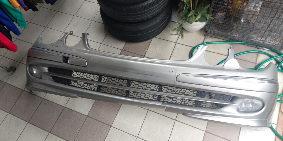 FRONT BUMPER MERCEDES BENZ W211 ORIGINAL, Auto Accessories on Carousell