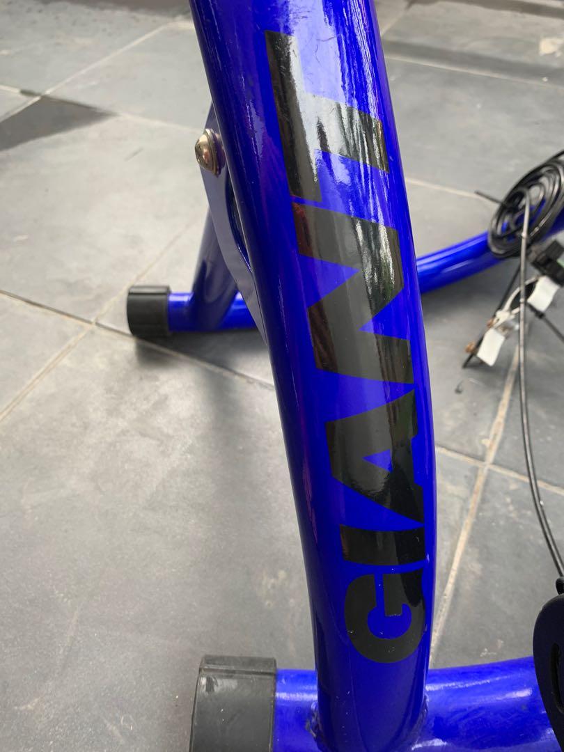 GIANT CYCLOTRON MAG II STATIONARY BIKE TRAINER, Sports Equipment ...