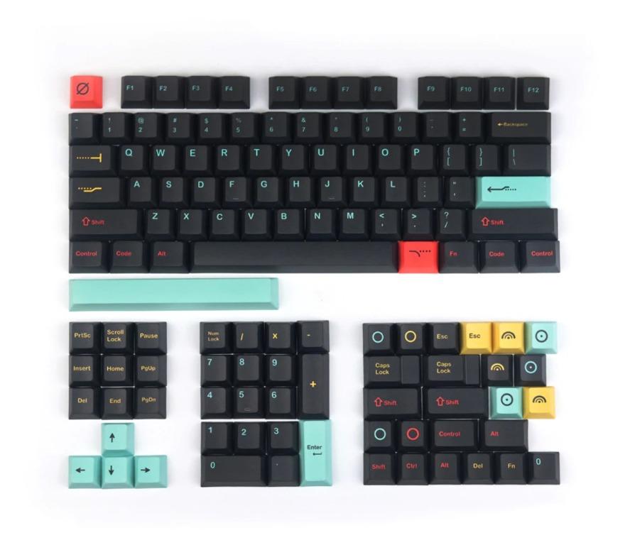 GMK Metropolis PBT Clones keycaps, Computers & Tech, Parts ...
