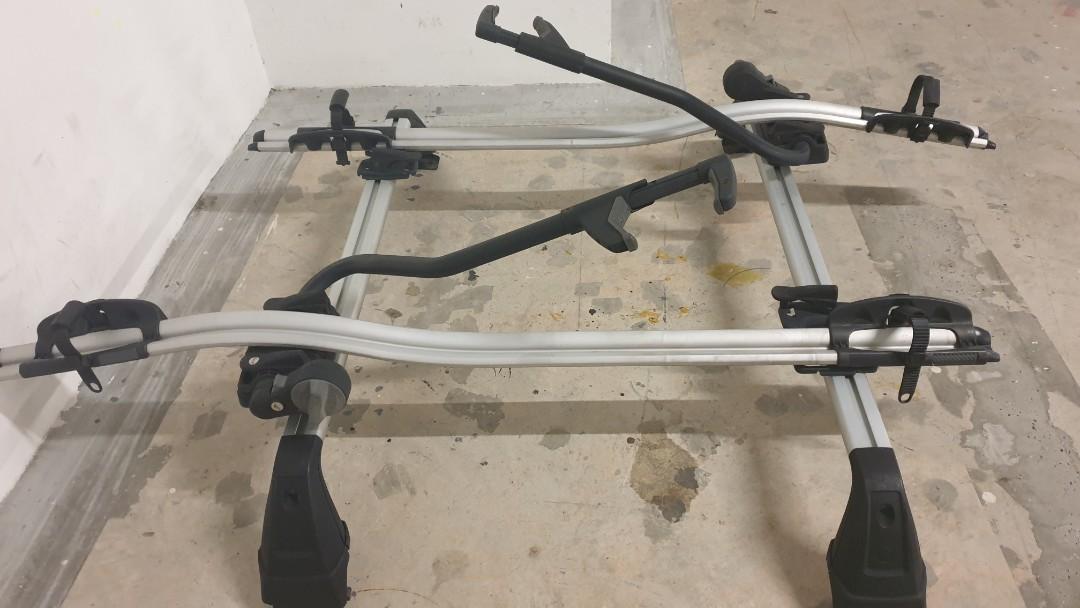 Golf mk7 bike roof rack and rail x2, Sports Equipment, Bicycles & Parts ...