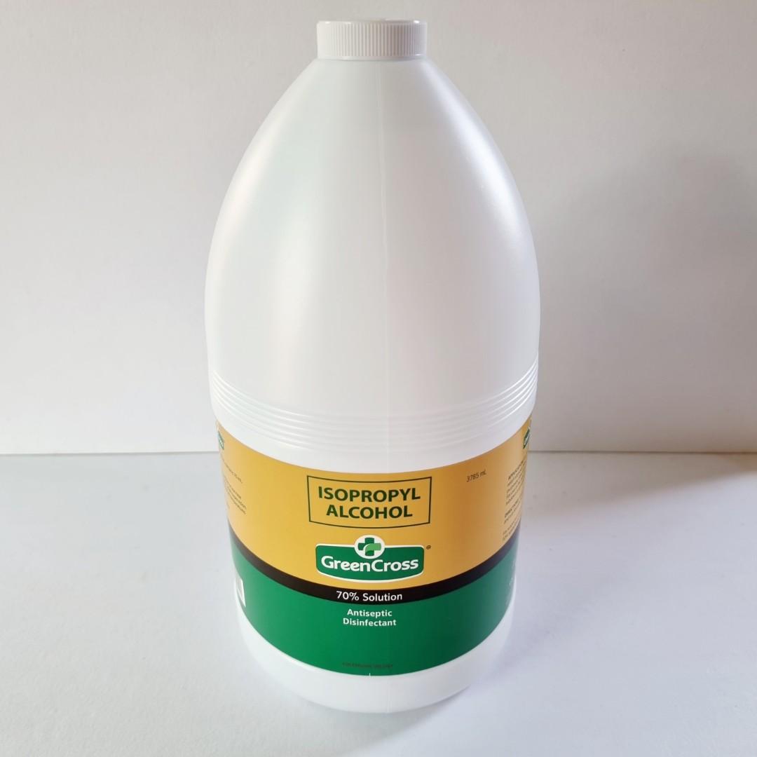 Green Cross 70% Isopropyl Alcohol (3785mL), Beauty & Personal Care ...