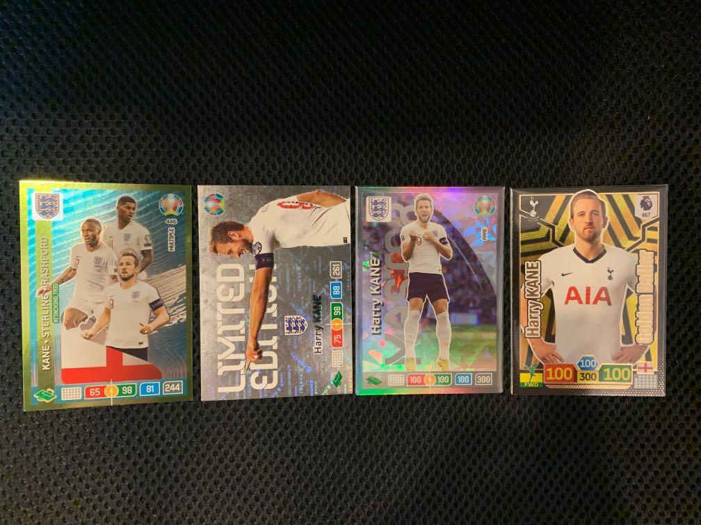 Harry Kane Lot Limited Edition / England Euro 2020/2021 Panini Master ...