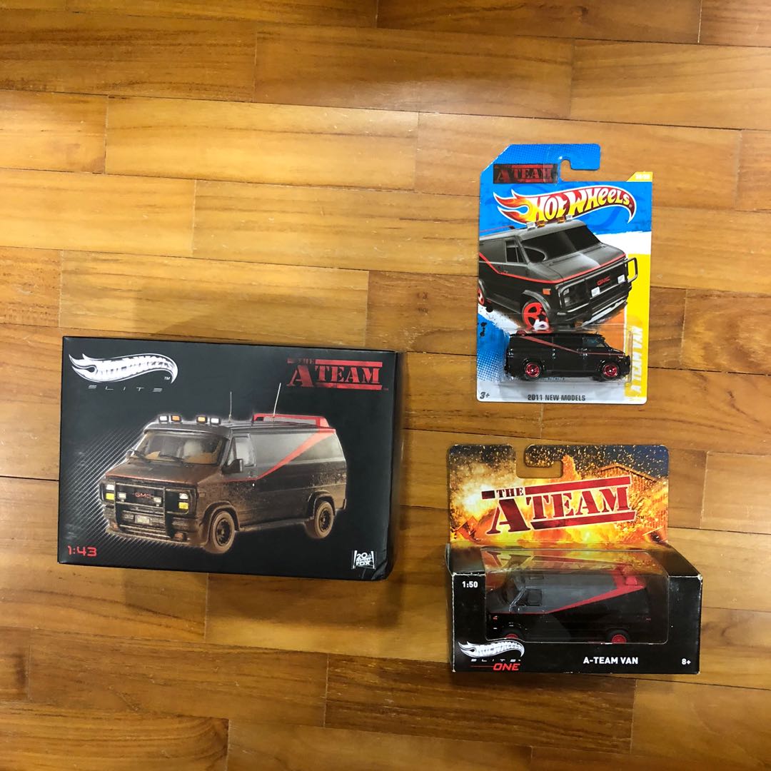 Hot Wheels A Team Van, Hobbies & Toys, Toys & Games on Carousell