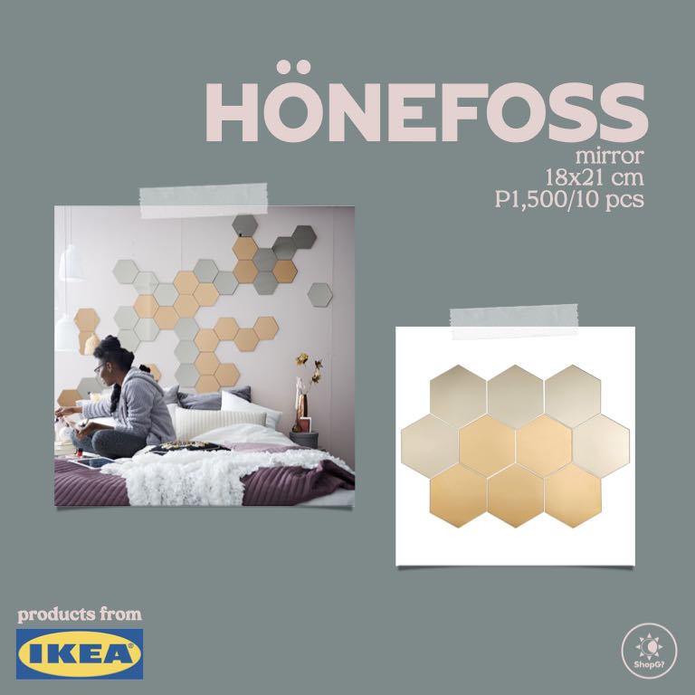 IKEA Honefoss, Furniture & Home Living, Home Decor, Mirrors on Carousell