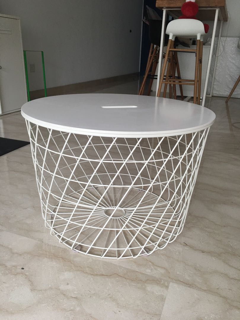 IKEA KVISTBRO storage table-61cm, Furniture & Home Living, Furniture ...