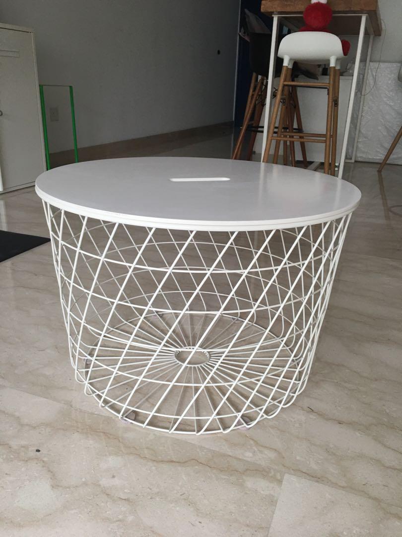 IKEA KVISTBRO storage table-61cm, Furniture & Home Living, Furniture ...