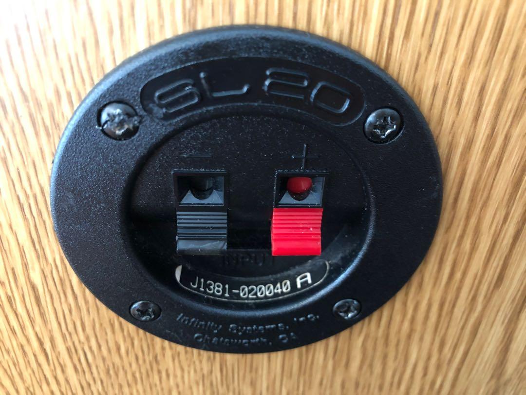 INFINITY SL-20 - mint condition, Audio, Soundbars, Speakers ...