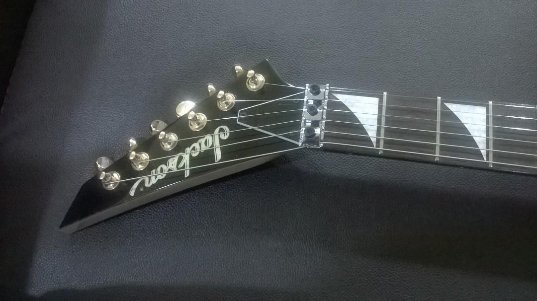 Jackson dx10d dinky flame cream hotrodded to the max electric guitar ...