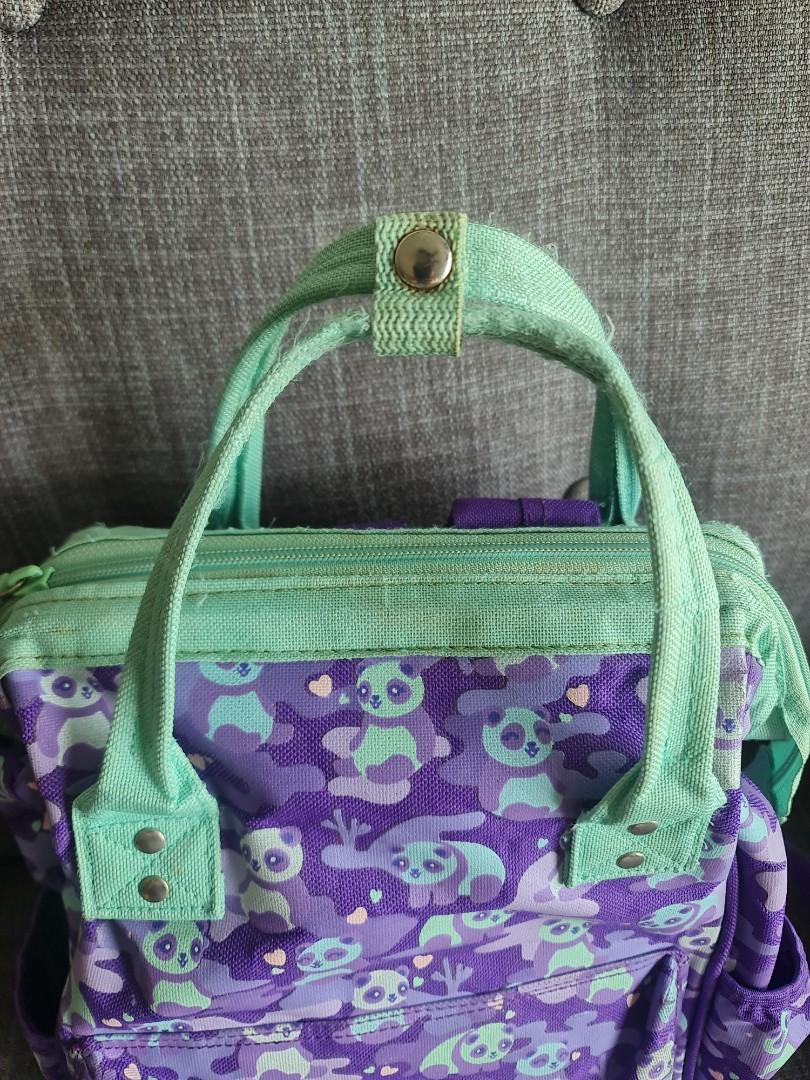 Kids Bag - Smiggle Purple Panda, Babies & Kids, Babies & Kids Fashion ...