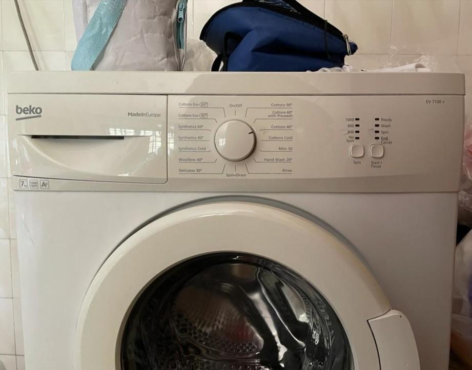 LG Beko Ev 7100+ Washing Machine, TV & Home Appliances, Washing ...