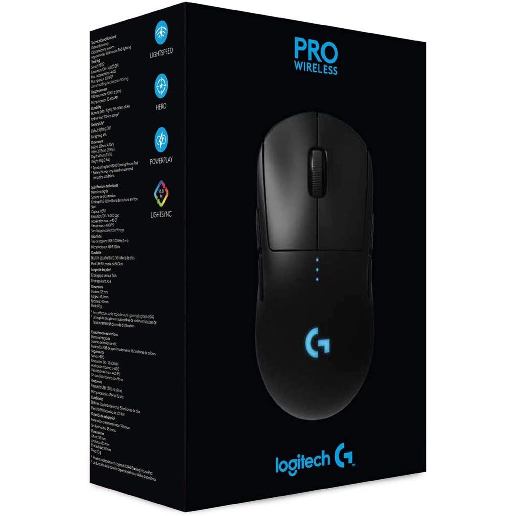 Logitech G PRO Wireless Mouse (Used), Computers & Tech, Parts ...