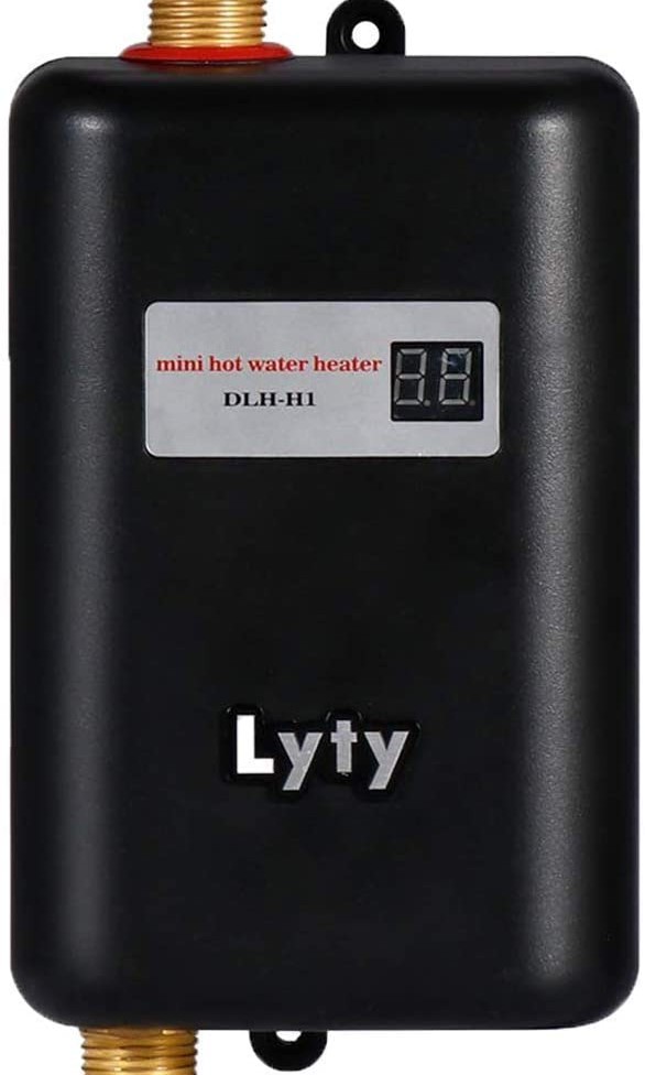 Lyty DLH-H1 Mini Instant Electric Water Heater Under Sink - 3kw at 220V ...
