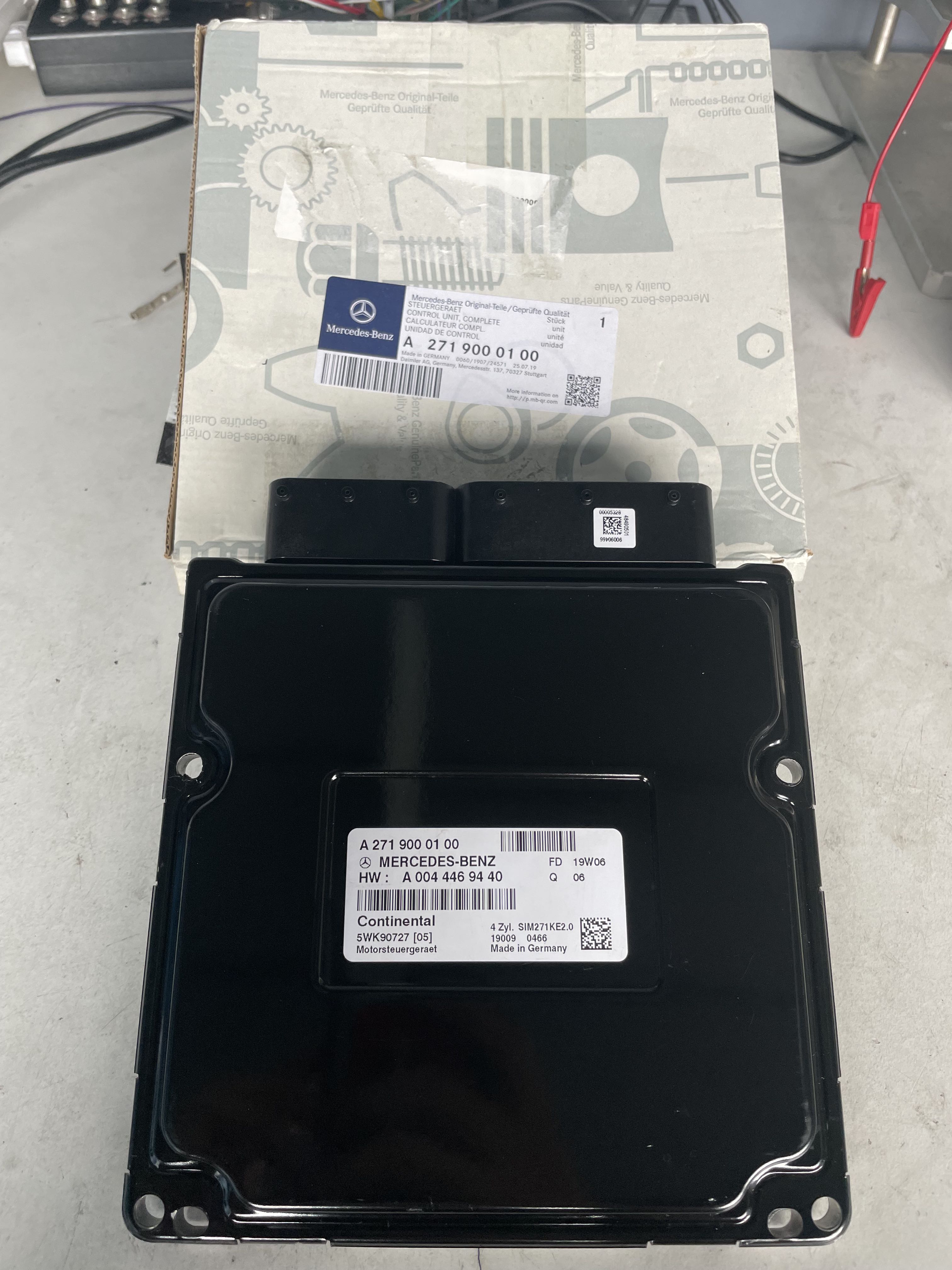 Mercedes w204/c180/c200 original ecu & programming & 1 year warranty ...