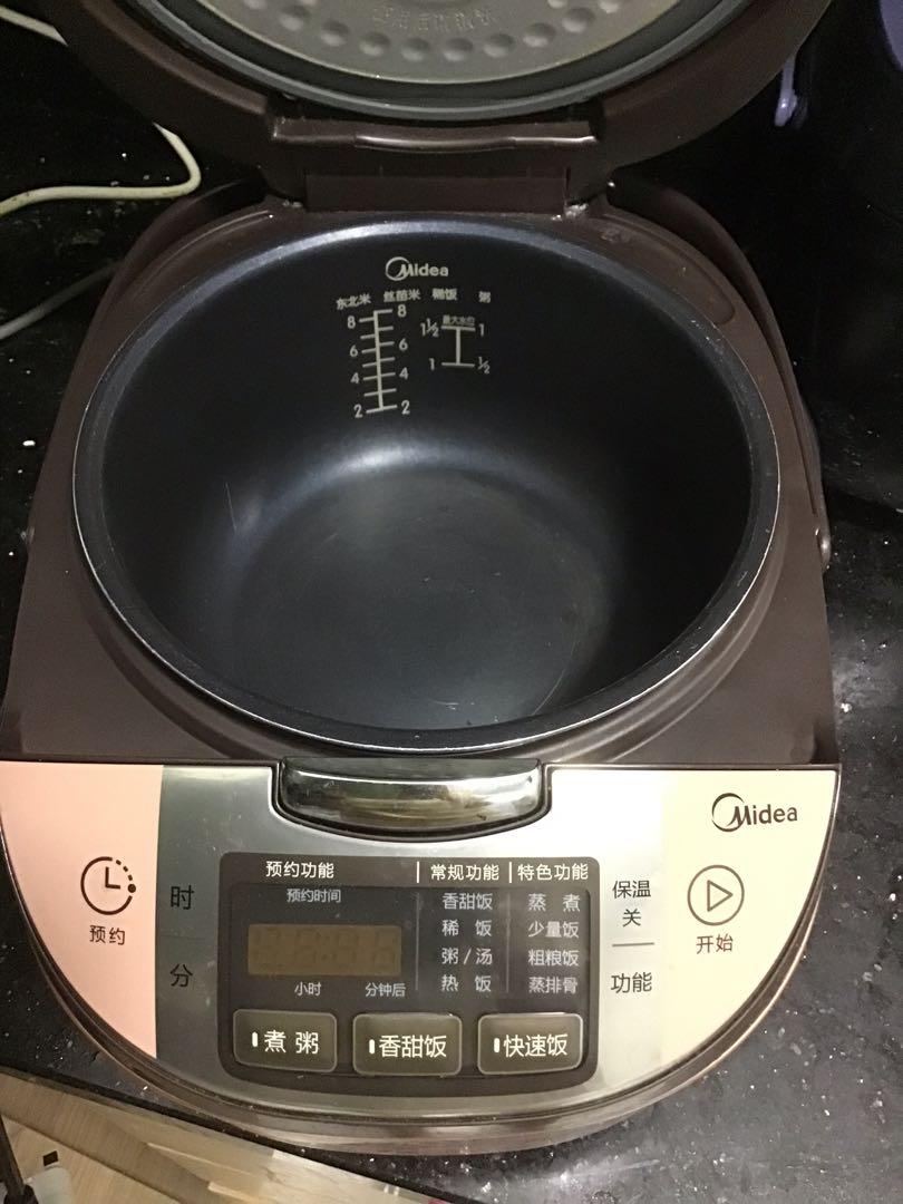 Midea Rice cooker, TV & Home Appliances, Kitchen Appliances, Cookers on ...