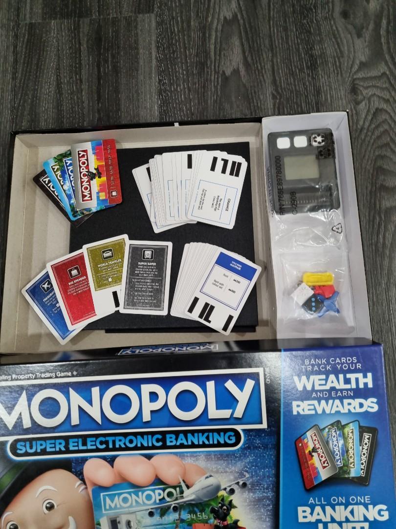 Monopoly Super Electronic Banking, Hobbies & Toys, Toys & Games on ...