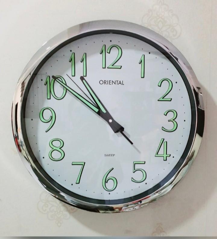 Original ORIENTAL wall clock, Furniture & Home Living, Home Decor ...