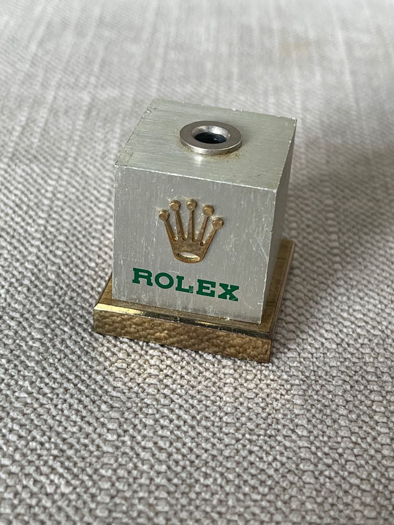 Original Rolex display base, Men's Fashion, Watches & Accessories ...
