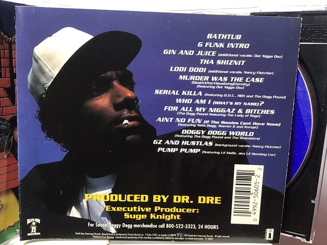 ORIGINAL US PRESS Snoop Doggy Dogg OOP 1993 USA CD Anubis 90s Rap Hip ...