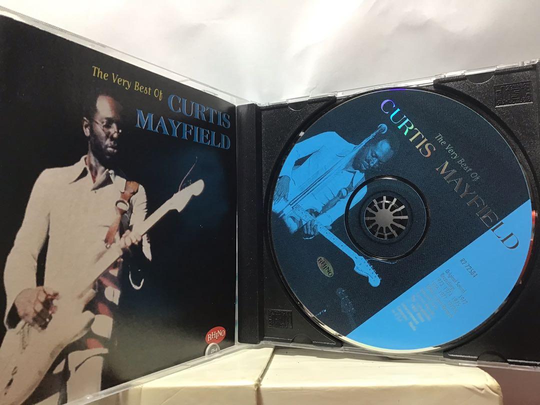 CD The Very Best of Curtis Mayfield OOP 1997 USA RHINO ORIGINAL US ...