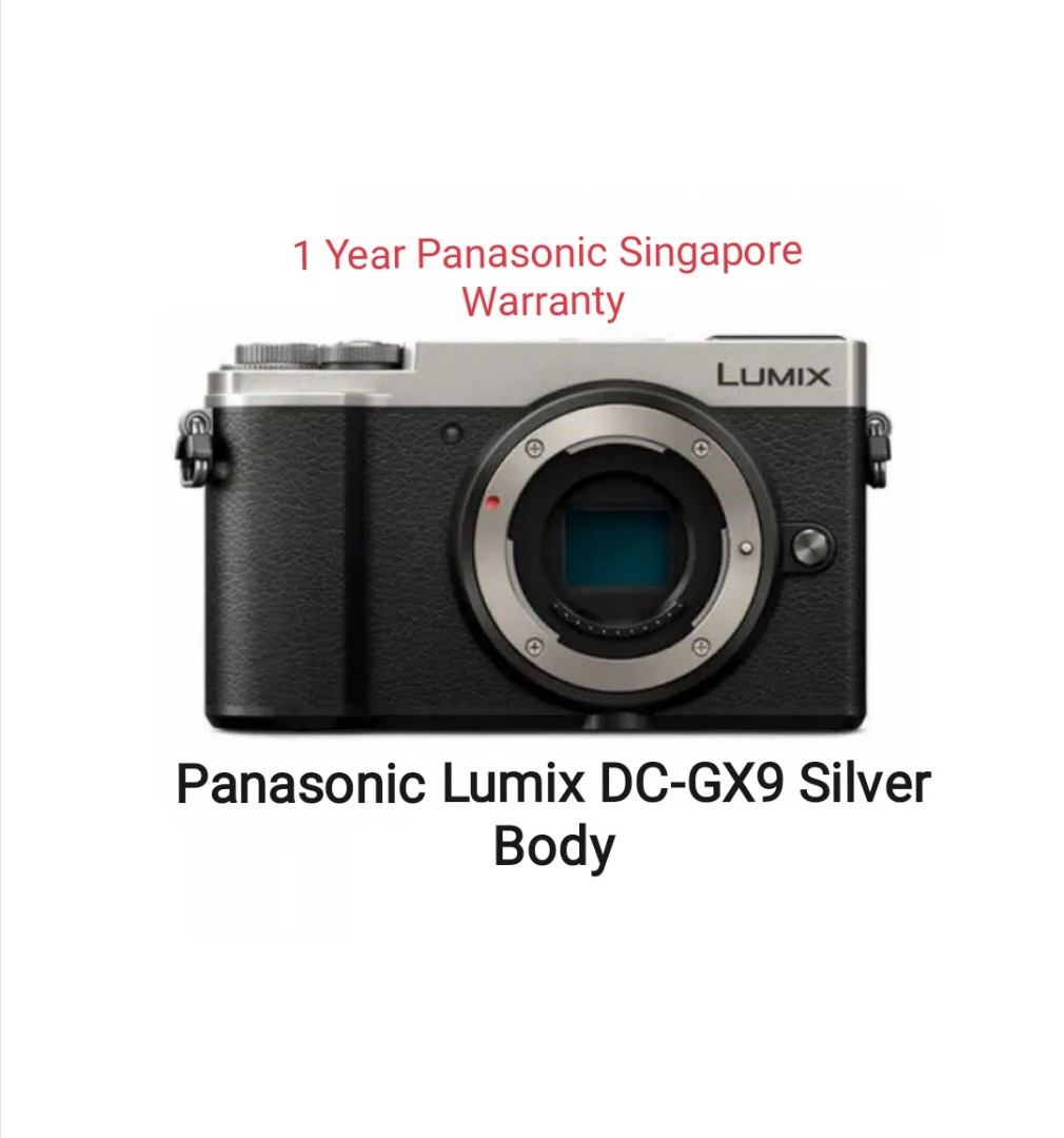 Panasonic Lumix DC-GX9 Silver Body, Photography, Cameras on Carousell