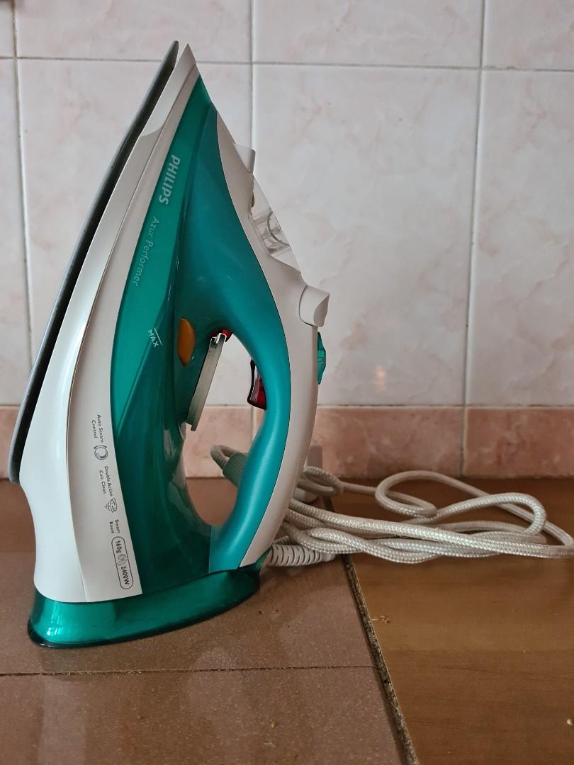 Philips Azur Performer 2400W steam iron, TV & Home Appliances, Irons ...