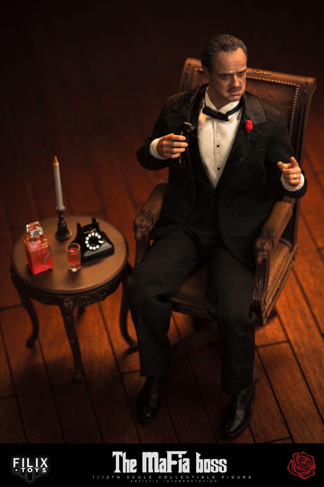 [PO] Filix Toys FX003 The Mafia Boss 1/12 Figure, Hobbies & Toys, Toys ...