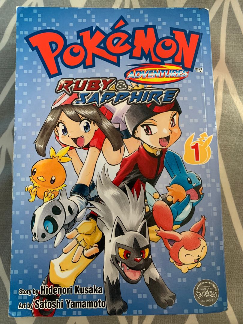 Ruby And Sapphire Pokemon Adventures