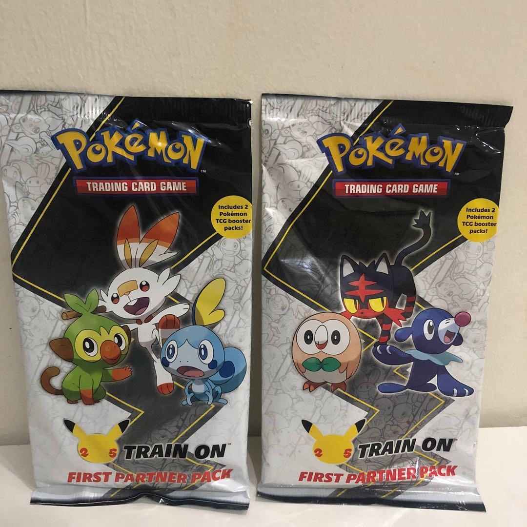 Pokemon TCG 25th Anniversary Binder and First Partner Pack Galar and ...