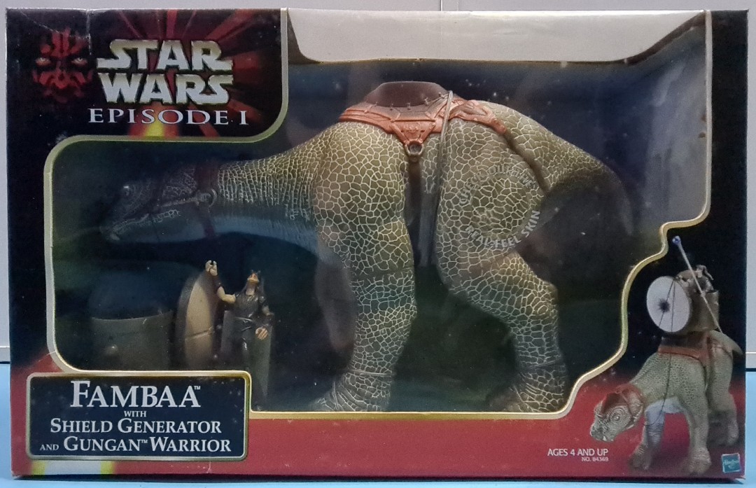 rare FAO Schwarz Exclusive Star Wars Fambaa from The Phantom Menace ...