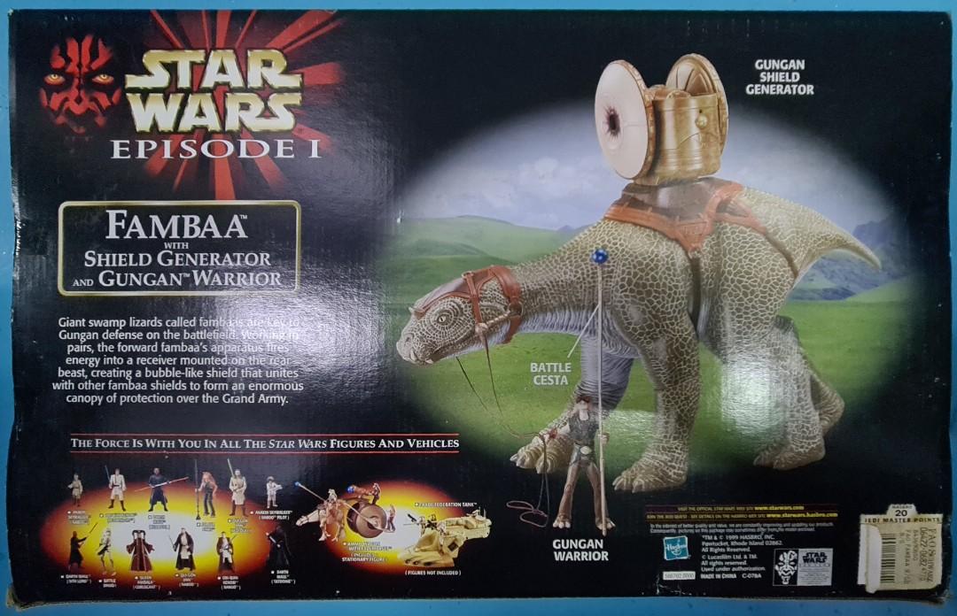 rare FAO Schwarz Exclusive Star Wars Fambaa from The Phantom Menace ...