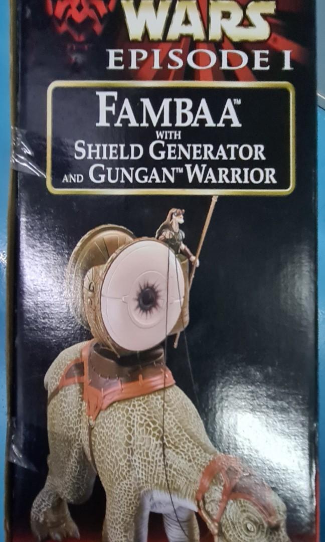 rare FAO Schwarz Exclusive Star Wars Fambaa from The Phantom Menace ...