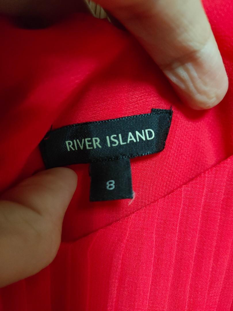 River Island Red Dress, Women's Fashion, Dresses & Sets, Dresses on ...